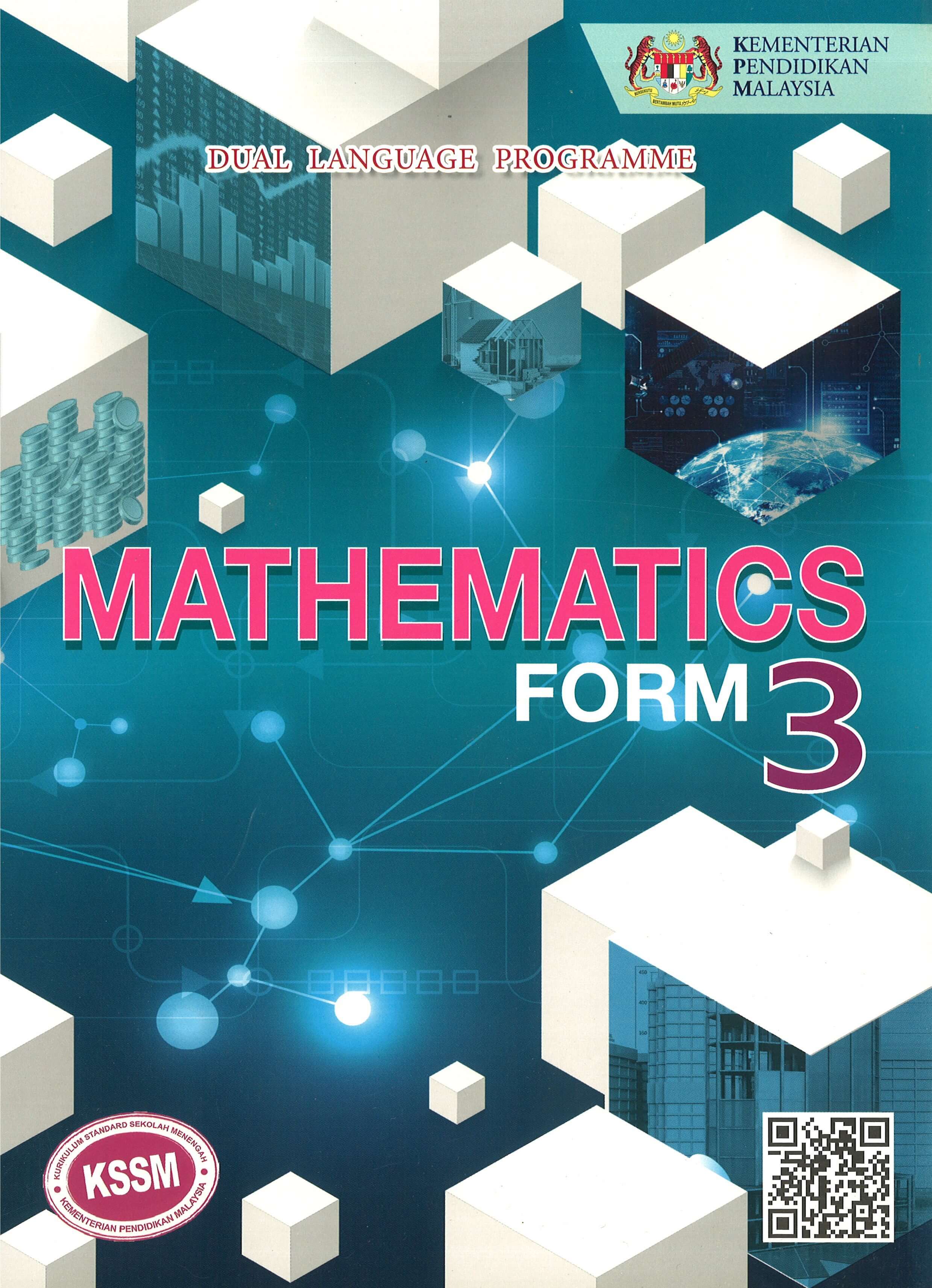 BUKU TEKS MATHEMATICS (DLP) FORM 3